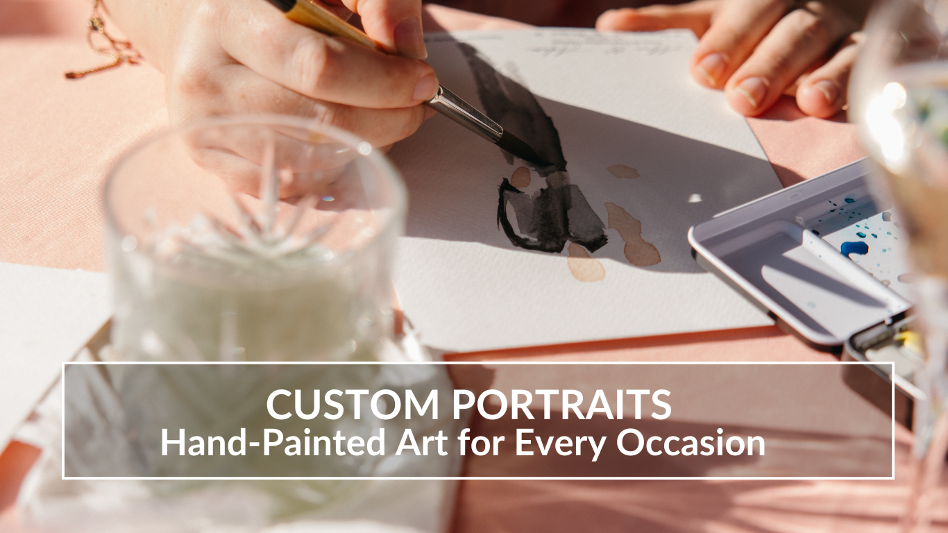 Custom Portraits: Timeless Art from Your Favourite Photo - Live Artist ...